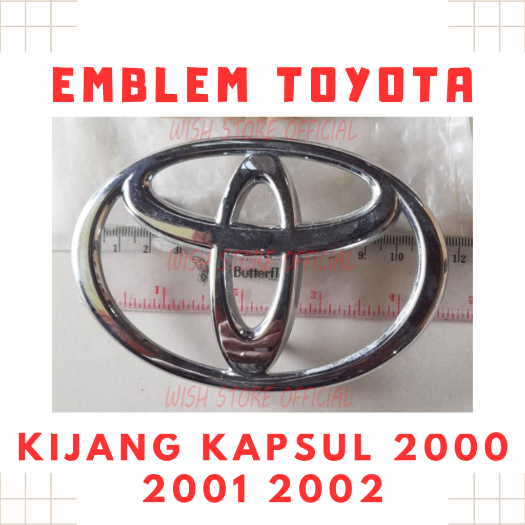 Toyota Deer Emblem/Car Logo/T Car Emblem For Front Grill Toyota Kijang ...