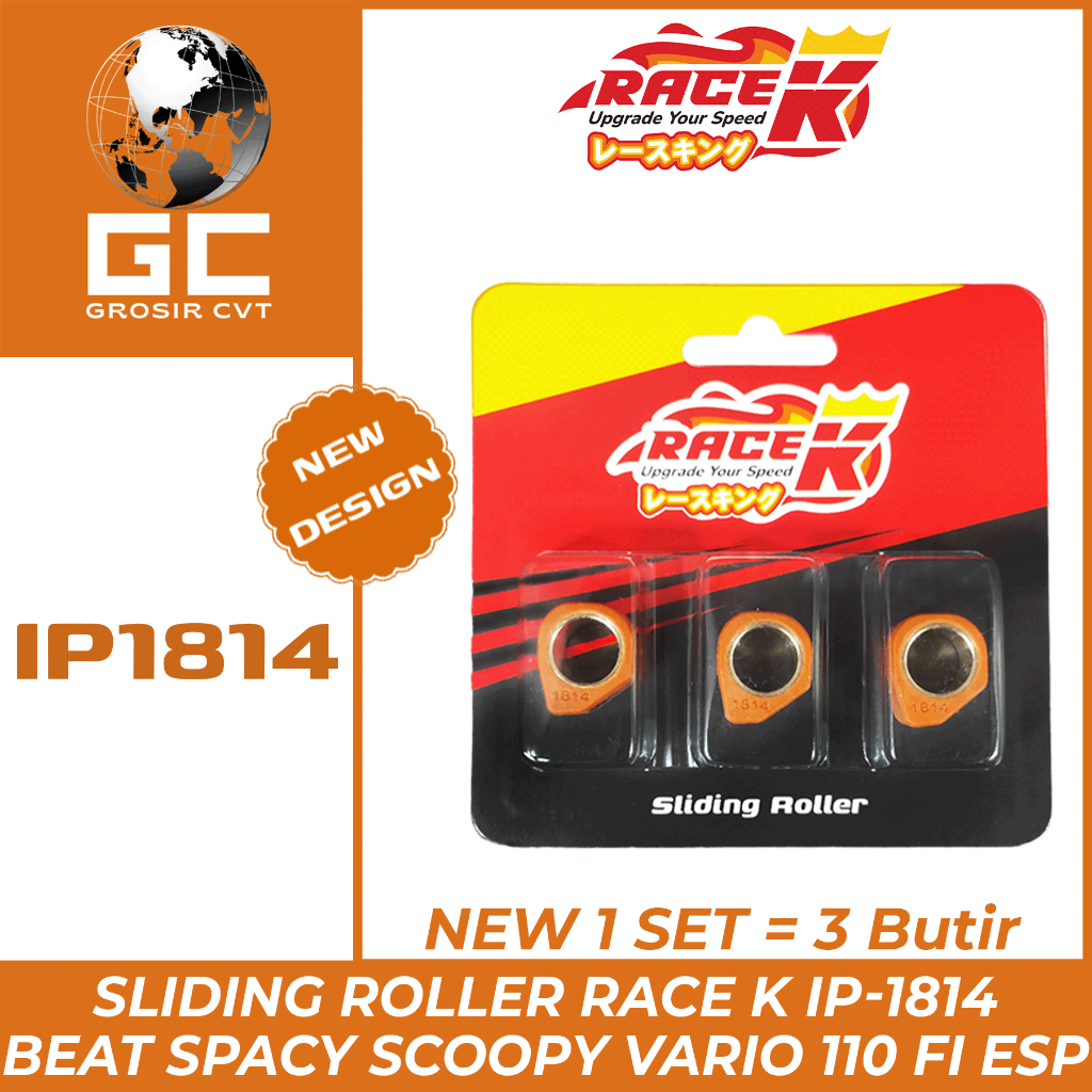 Sliding Roller Racing Race K Scoopy Beat Vario Spacy Kymco Fi ESP POP ...