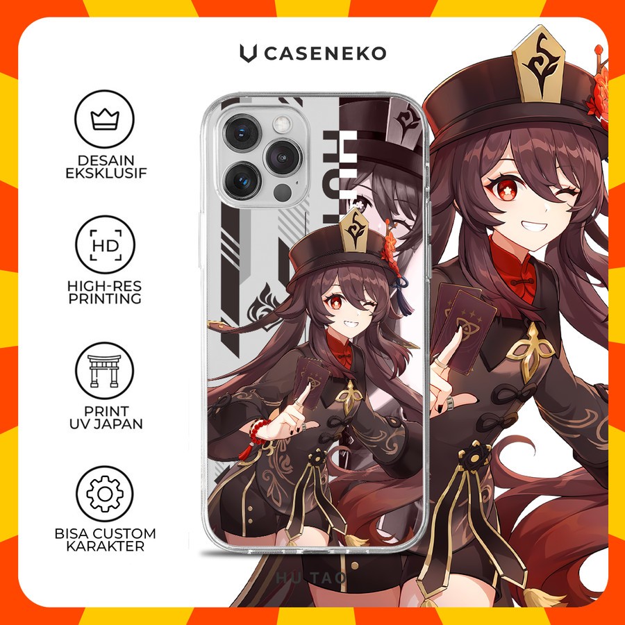 Custom Case Hu Tao Genshin Impact Casing All Types Of HP 1 | Shopee ...