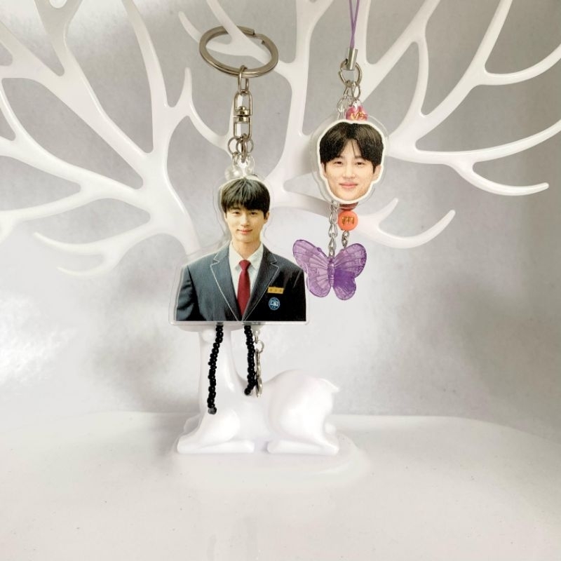 Ready (SPECIAL KDRAMA) Keychain Phone Strap Sun Jae Byeon Woo Seok ...