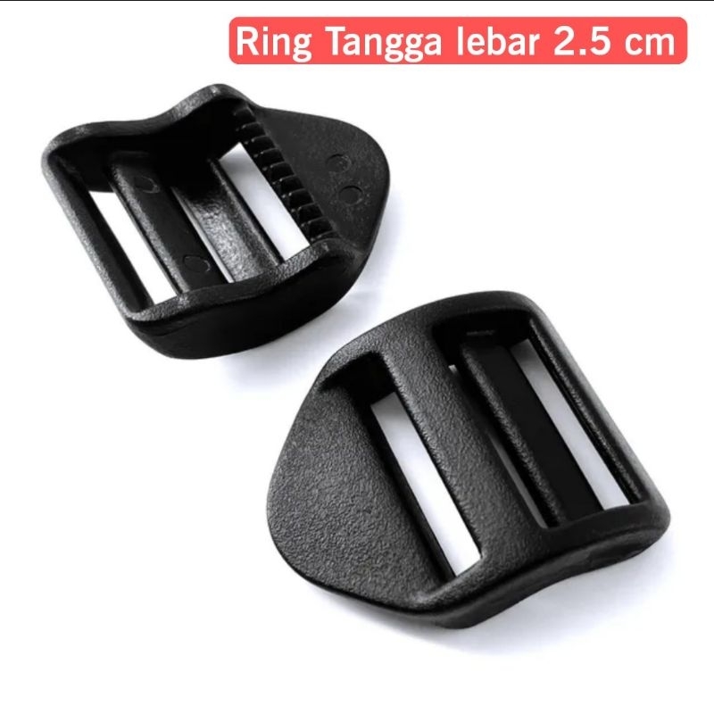 2.5 cm Wide Ladder Ring Road Ring Tni Buckle Backpack Ring | Shopee ...