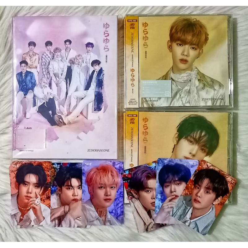 Album ZEROBASEONE 1st Single Yura Yura Japanese | Shopee Philippines