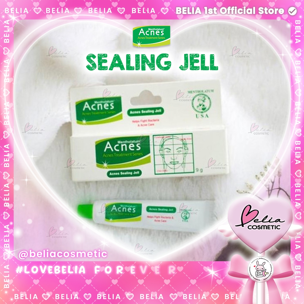 BELIA Acnes Sealing Jell | Gell Gel (Acne Remover) 9g & 18g | Rohto ...