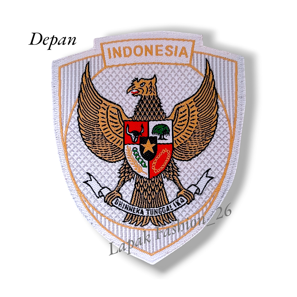 Woven Patch Logo / White Garuda National Team Football Club Emblem ...