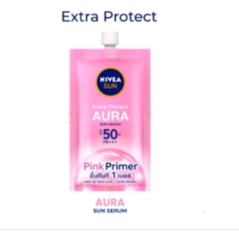 Nivea Sun Face Protection Serum SPF 50+ PA++++sachet 7ml | Shopee ...