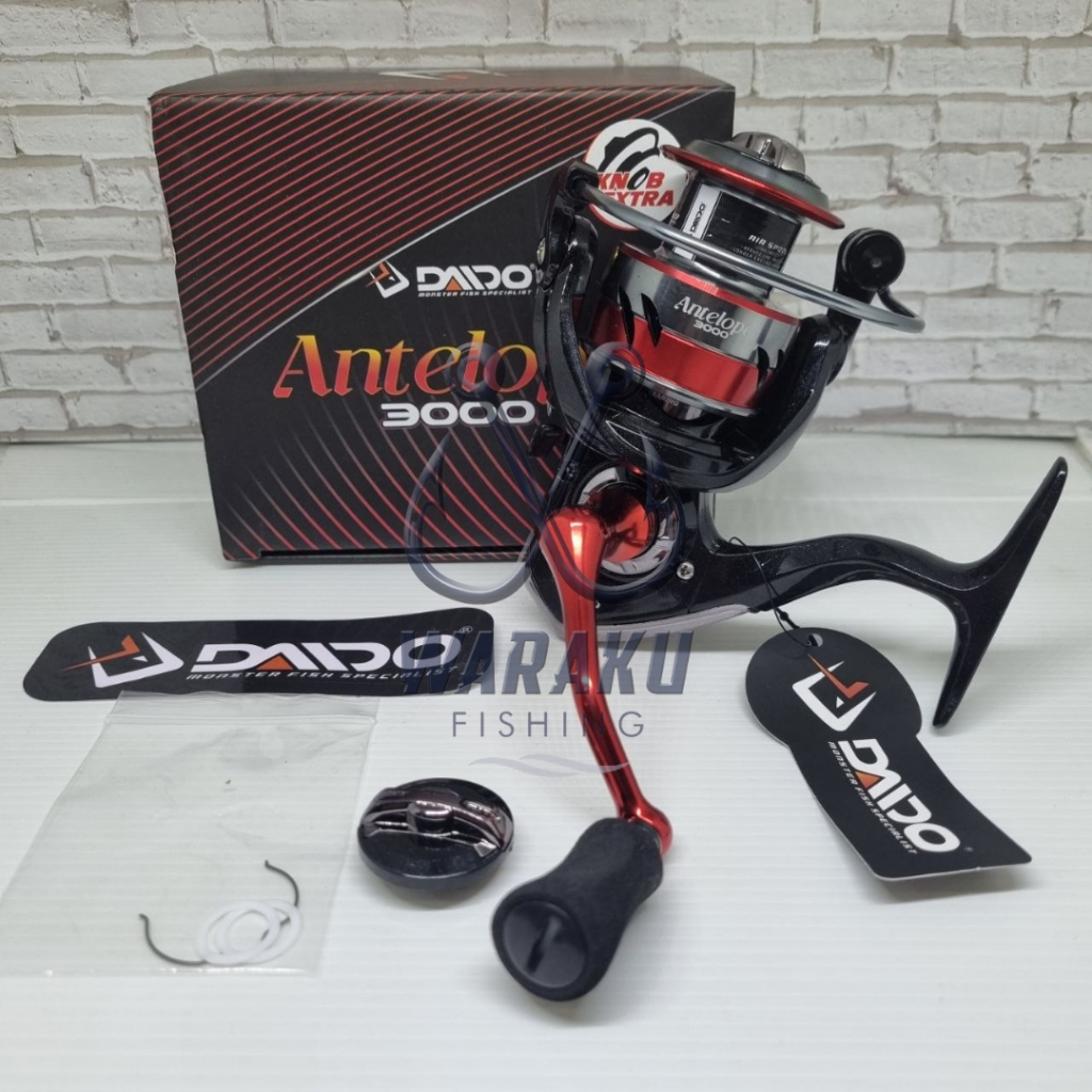 DAIDO ANTELOPE Power Handle SW Quality Reel ( Drag Knob Bonus) | LATEST ...