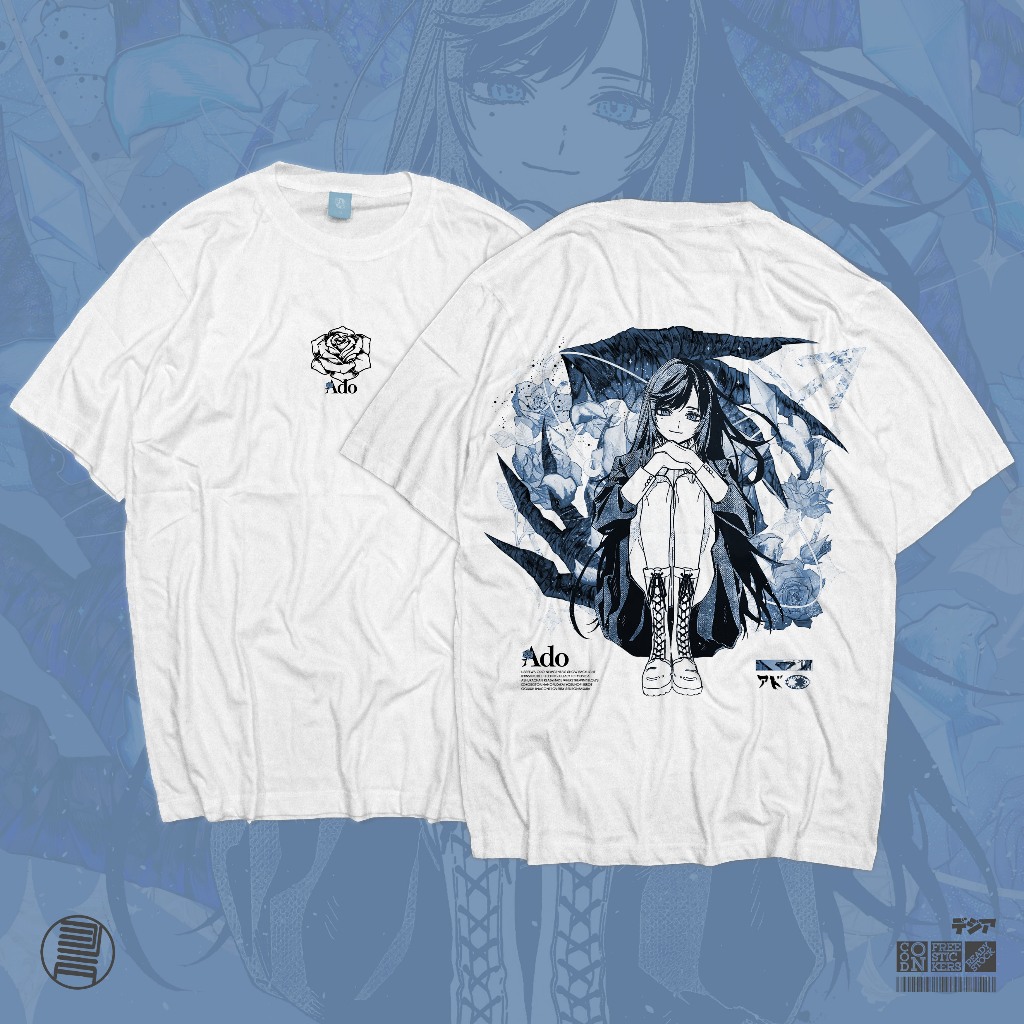 Ado Utaite JPop JRock Music Ost Anime Manga T-Shirt Japanese Wibu ...