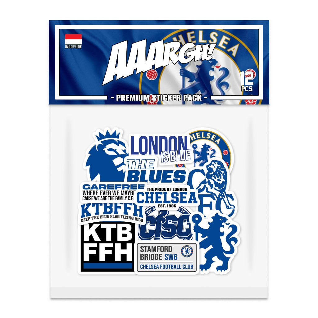 Chelsea Sticker Pack vol. 1st (London is Blue) | Shopee Philippines