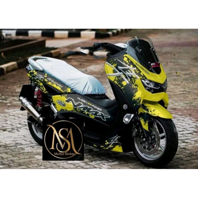 All New Nmax Full Body Decal, Yellow Hayabusa Variation | Shopee ...