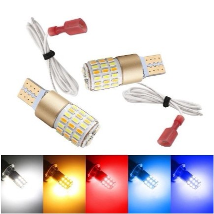 Sen T10 LED Light 2 Twilight And Turn Signal Modes 54 LED Can Current ...