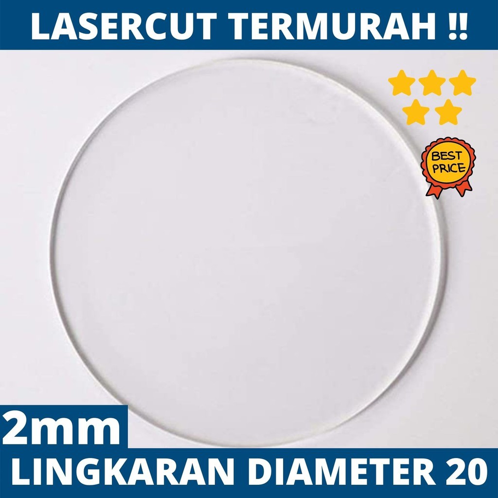 Acrylic round circle diameter 20cm 2MM THICK LASERCUT | Shopee Philippines