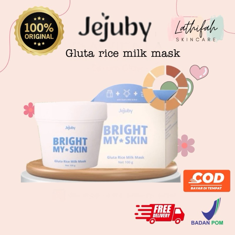 JEJUBY GLUTA RICE MILK MASK | Jejuby makassar | Shopee Philippines