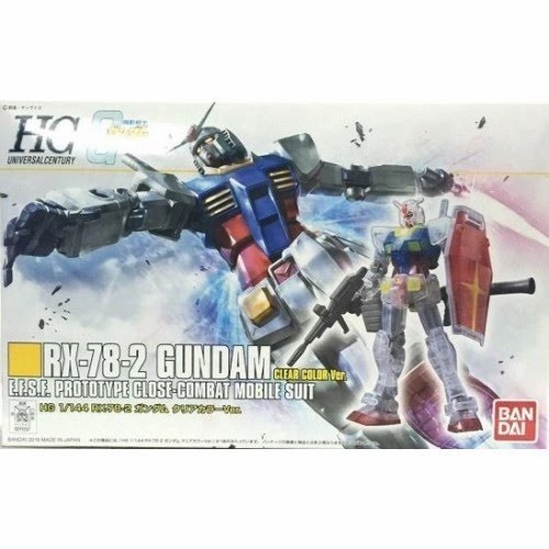 Bandai Limited HG HG HUGUG RX-78-2 Gundam revive Clear Color RX78 RX 78 ...
