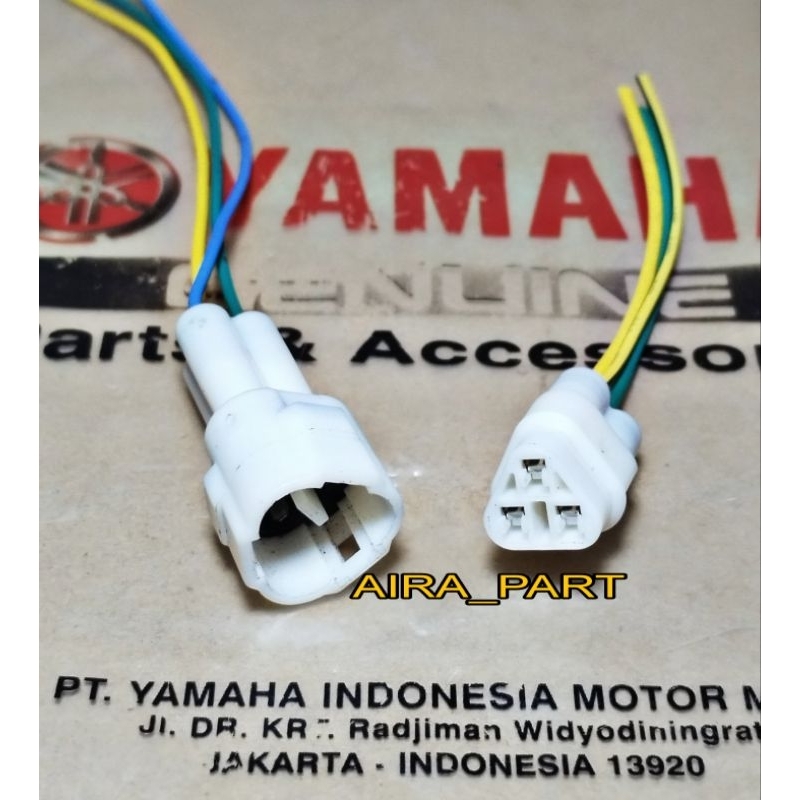 Yamaha Nmax/Aerox/R25/Lexi Headlight Switch Socket Cable 3rd PIN ...