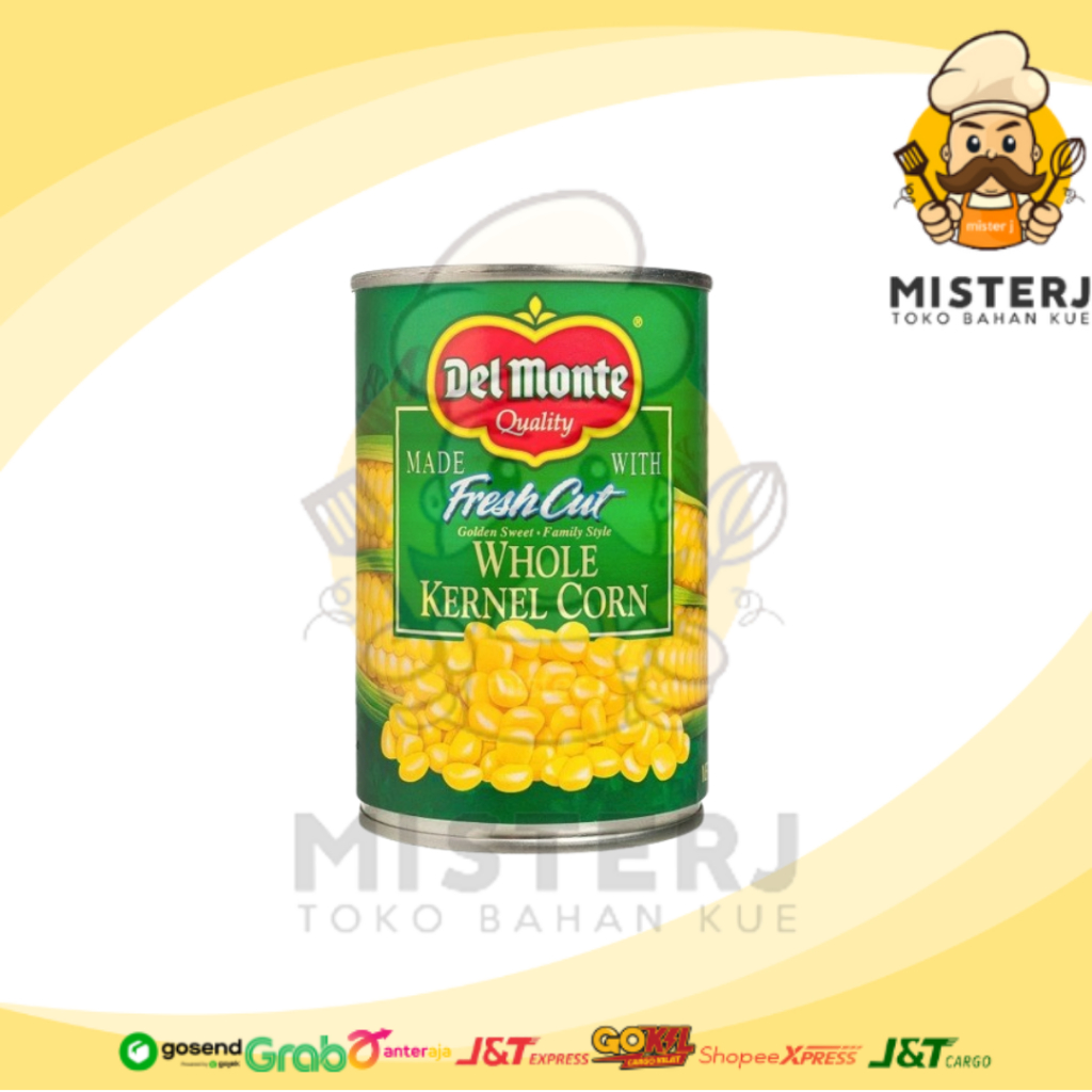 Del Monte Whole Kernel Corn 420 gr / CANNED Corn DELMONTE | Pipil Corn ...