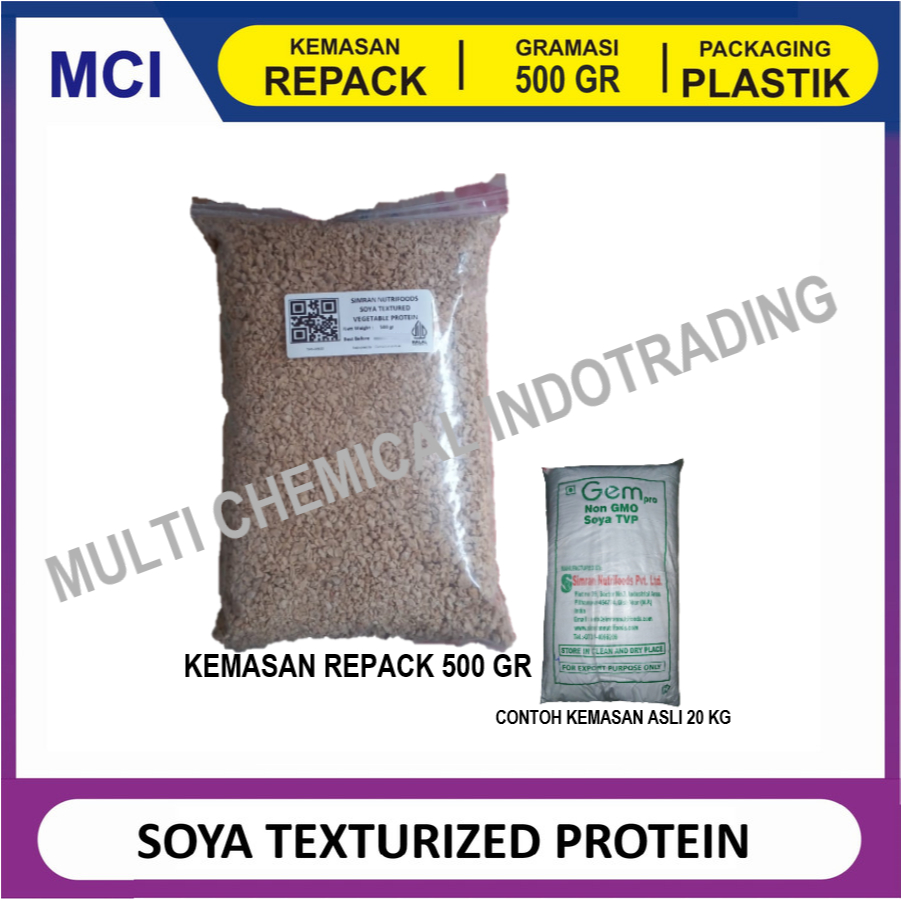 Soya Textured Vegetable Protein / TSP / TVP - 500 GR | Shopee Philippines