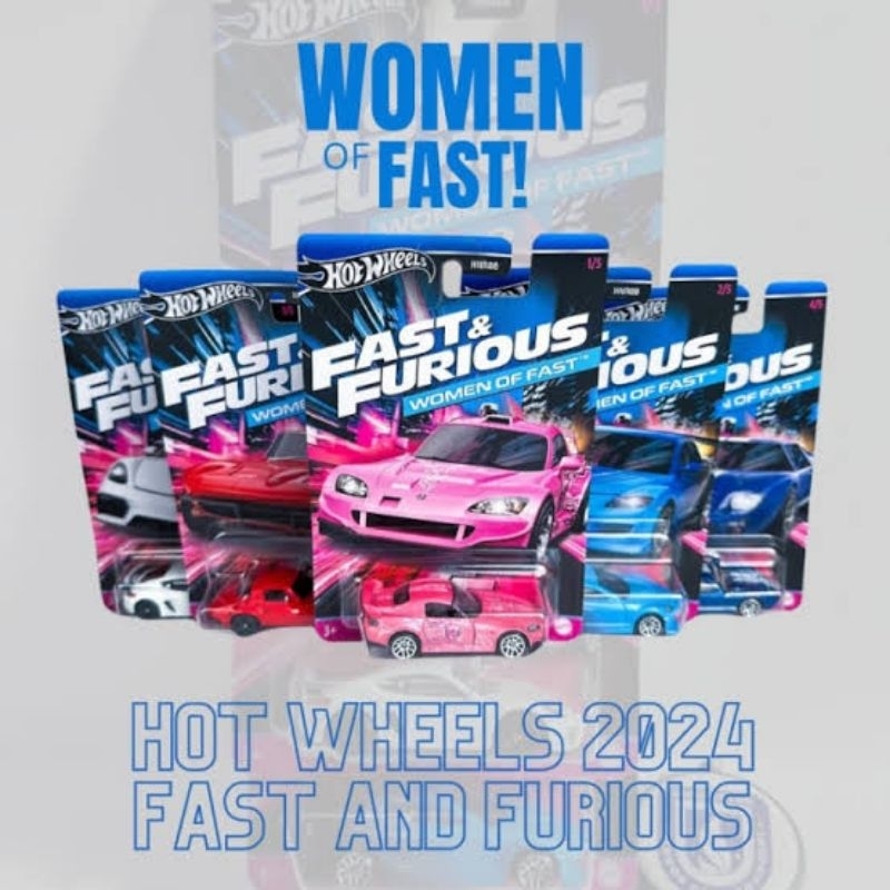 Hotwheels WOF Women Of Fast ff Fast and furry Suki s2000 mazda rx-8 ...