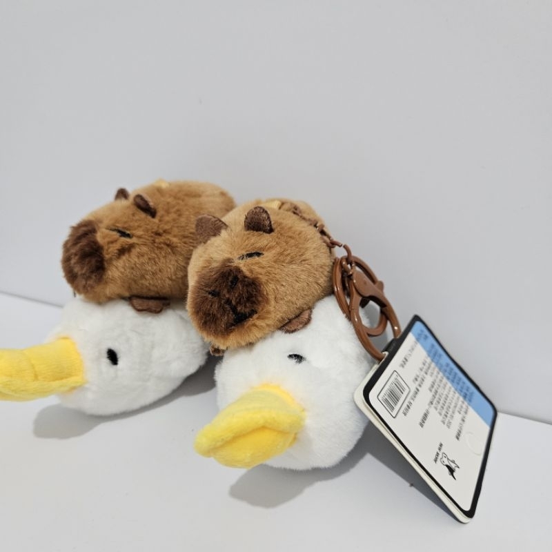 GANTUNGAN Capybara bird climbing hanger / capybara keychain | Shopee ...