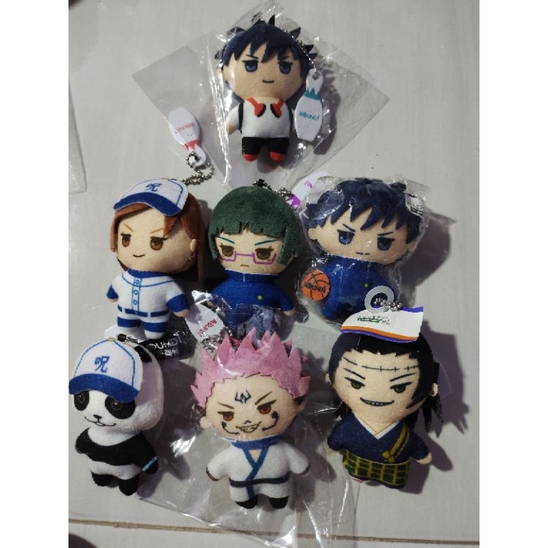 Round 1 pin ball jujutsu kaisen jjk itadori yuji Megumi fushiguro ...