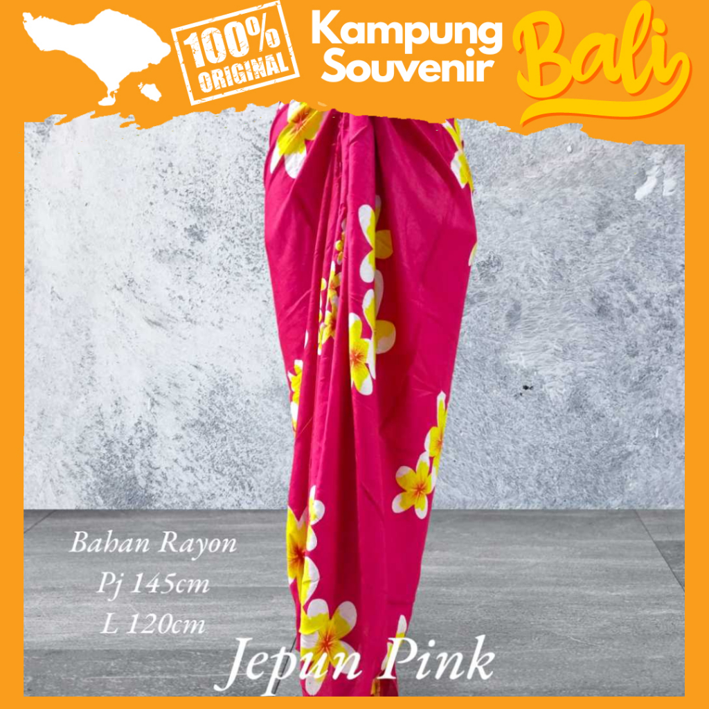 Japanese Beach Fabric Bali Sarong Bali Motif Bali Fabric - Bali Beach ...