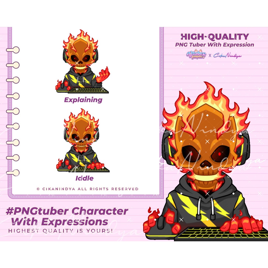 PNG Tubers for Streaming: Add a Creative Touch, Creative PNG Tubers ...