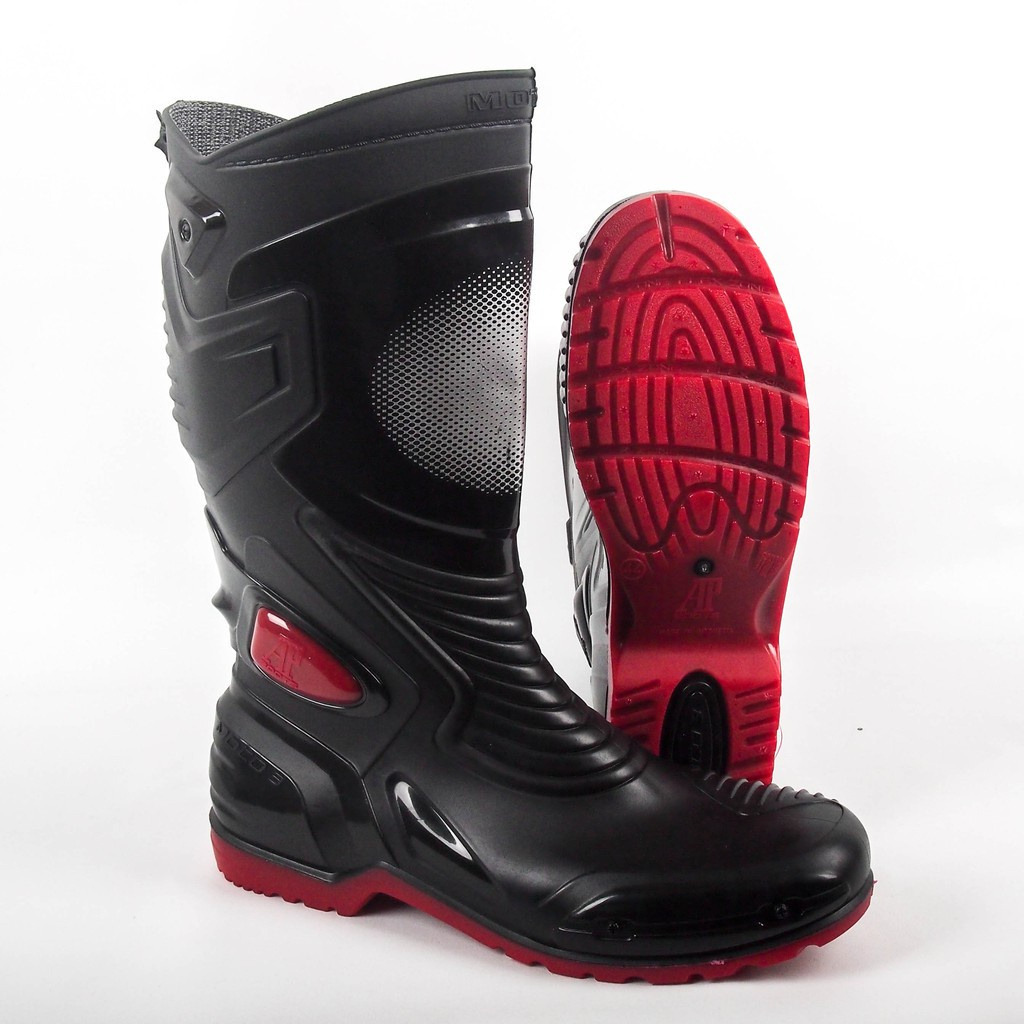 LOKAL [NEW Product] Ready AP Boots Moto 3 Shoes/Local Rubber High Boots ...