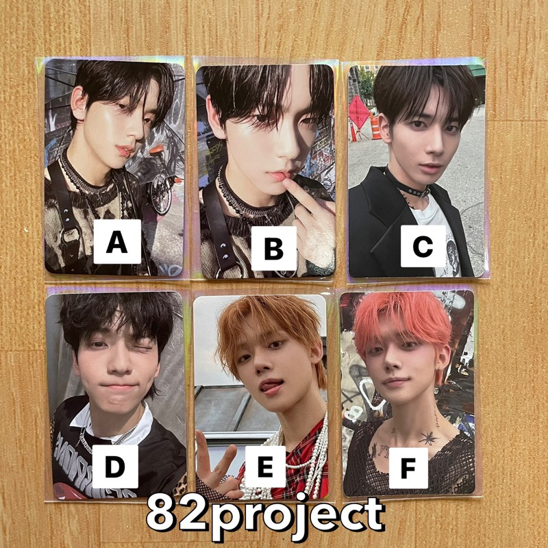 PC Photocard TXT Soobin Taehyung Yeonjun Freefall Album Reality Clarity ...