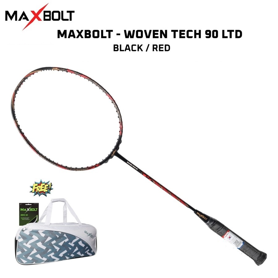Maxbolt Woven Tech 90 Ltd Dragon Badminton Racket | Shopee Philippines
