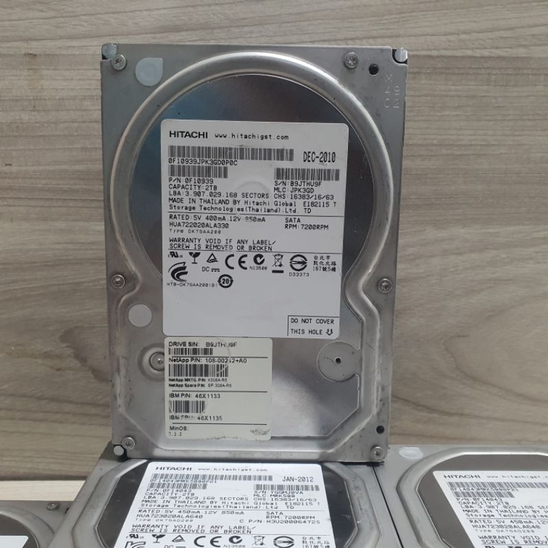 Hitachi DK7SAD200 SATA 7200 RPM 2TB SENTINEL Hard Drive 100% | Shopee ...