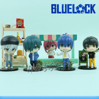 Action Figure BLUE LOCK set Of 5pcs - Miniature Cake Topper Toy Display ...
