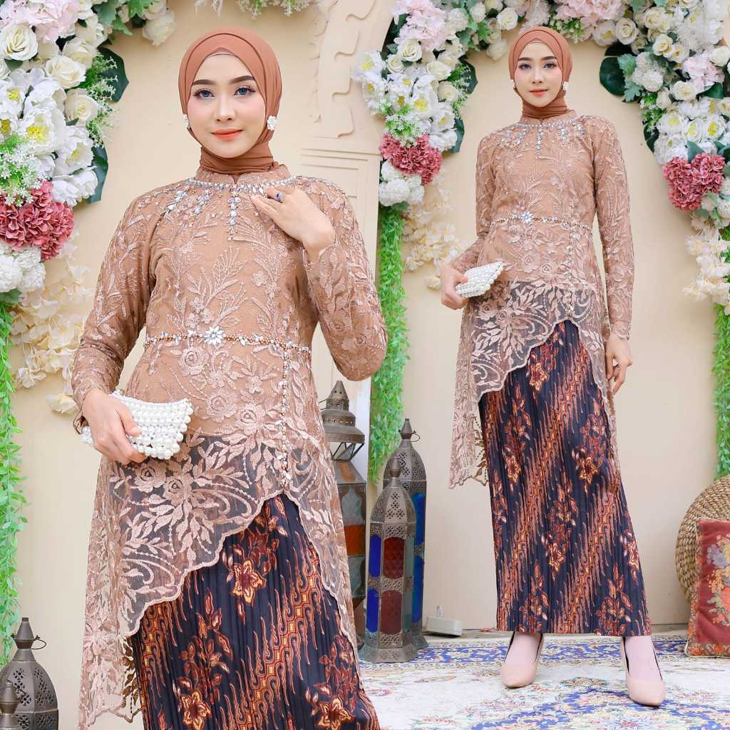 Kejora tunic Kebaya | Aurora Kebaya | Graduation wedding party dress ...