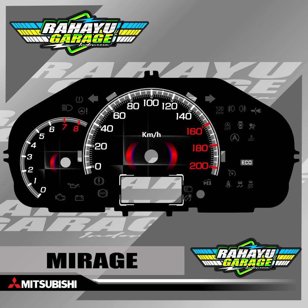 Mitsubishi MIRAGE CUSTOM SPEEDOMETER Board | Shopee Philippines