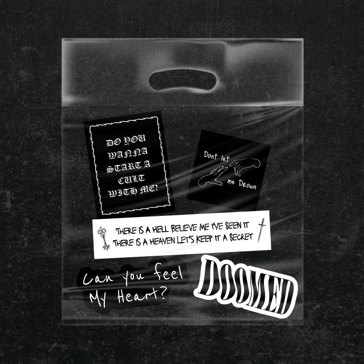 BMTH Quotes Lyrics Vinyl Waterproof Bring Me The Horizon Sticker ...