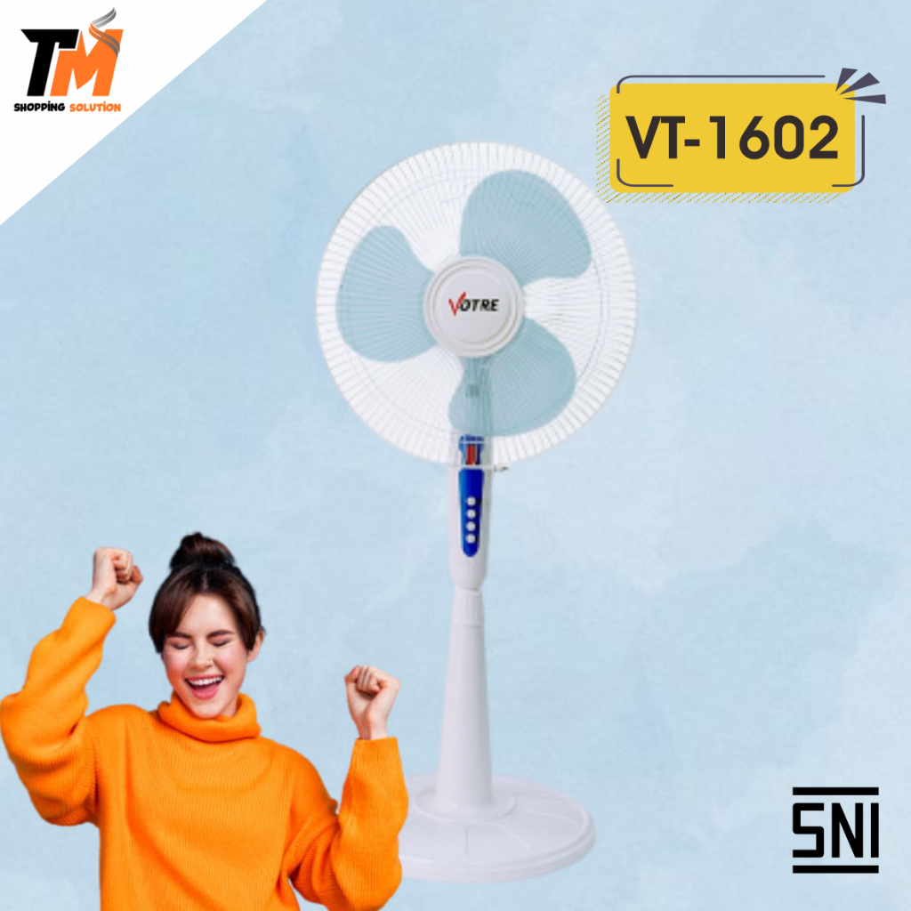 Advance Stand Fan Stand Fan VT1602 "16" inch 12-month Official Warranty ...