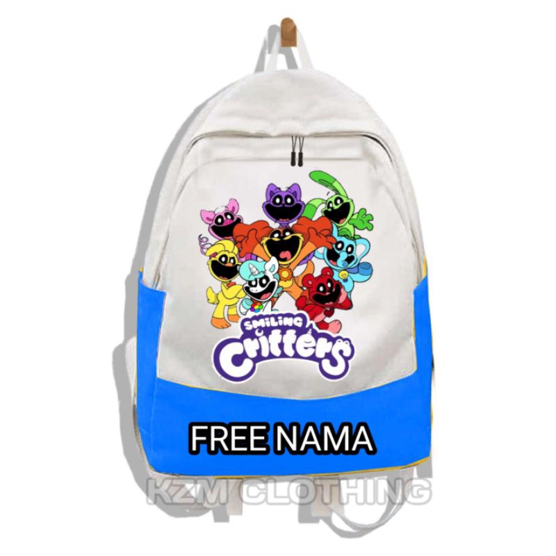 The Newest SMILING CRITTERS School Children's Backpack/POPPY PLAYTIME ...