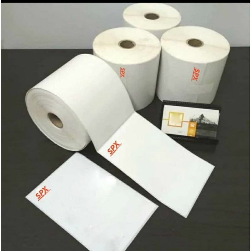 Thermal PRINTER LABEL Paper A6 100x150mm 250 Sheets SPX SHOPEE LOGO ...