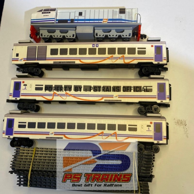 MESIN [ WITHOUT MACHINE ] INDONESIAN TRAIN TOY CC206 TRAIN SERIES CC203 ...