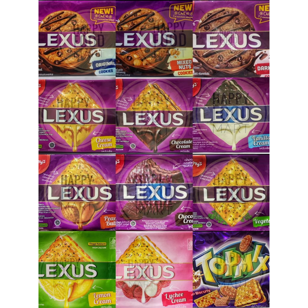 [HALAL] Munchys LEXUS CRACKERS 190 GRAM/CHOCOLATE MUNCHY BISCUITS ...