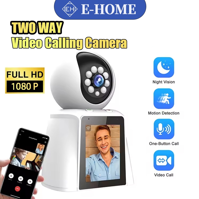 E-home Wifi Video Calling Camera CCTV Indoor Baby monitor 1080P Auto ...