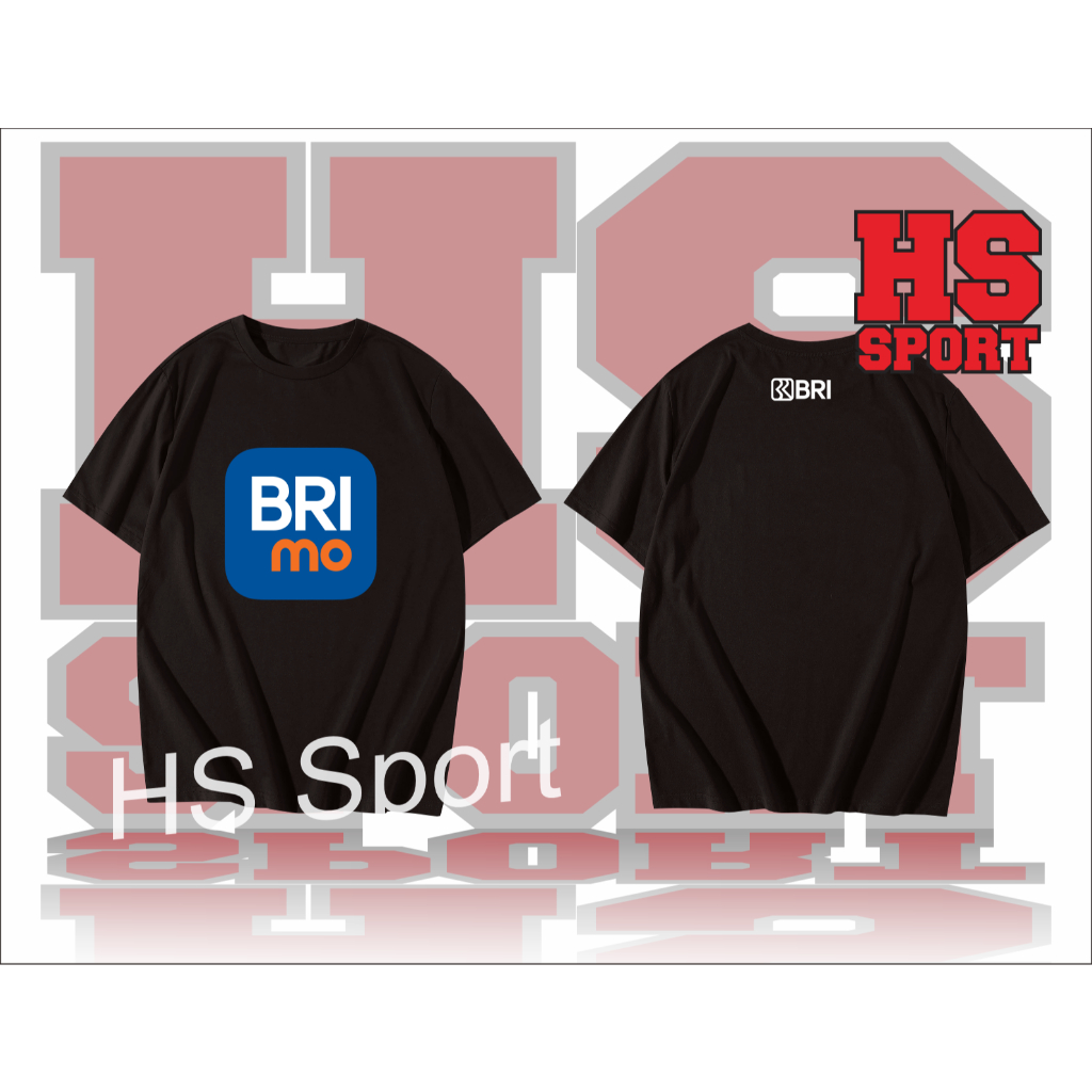 Brimo T-SHIRTS - BRIMO CLOTHES - BRI BANK CLOTHES - BRIMO LOGO | Shopee ...