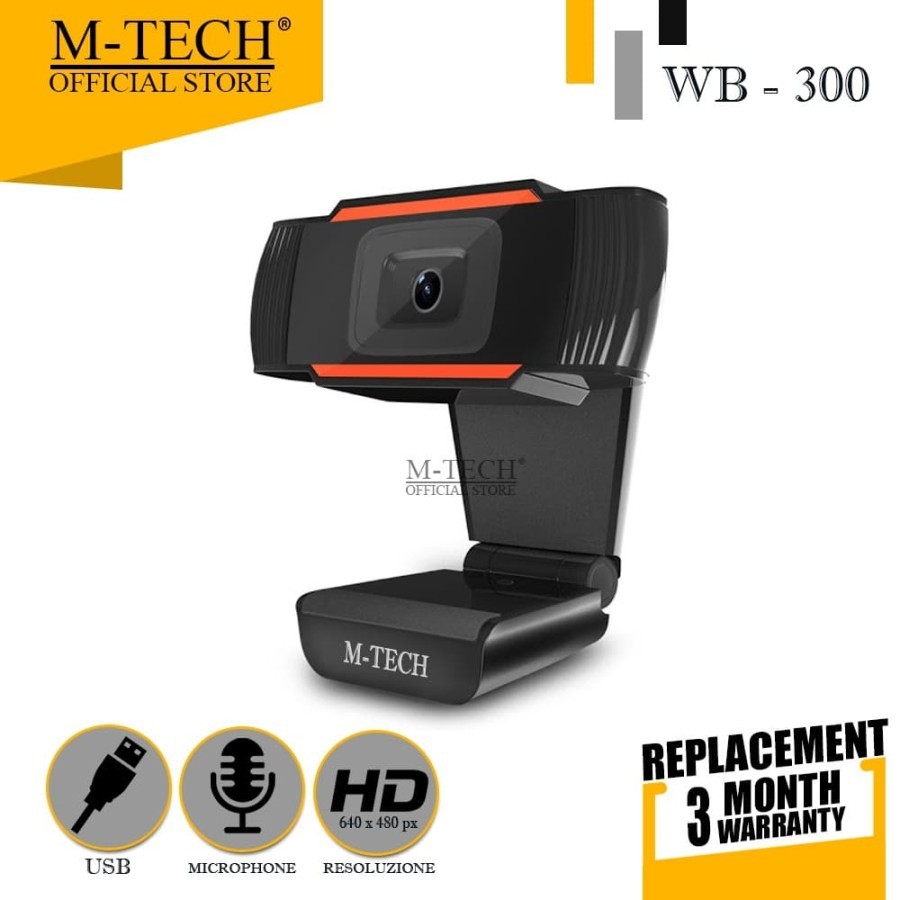 M-tech Original Web Camera WB 300 with Microphone | Shopee Philippines