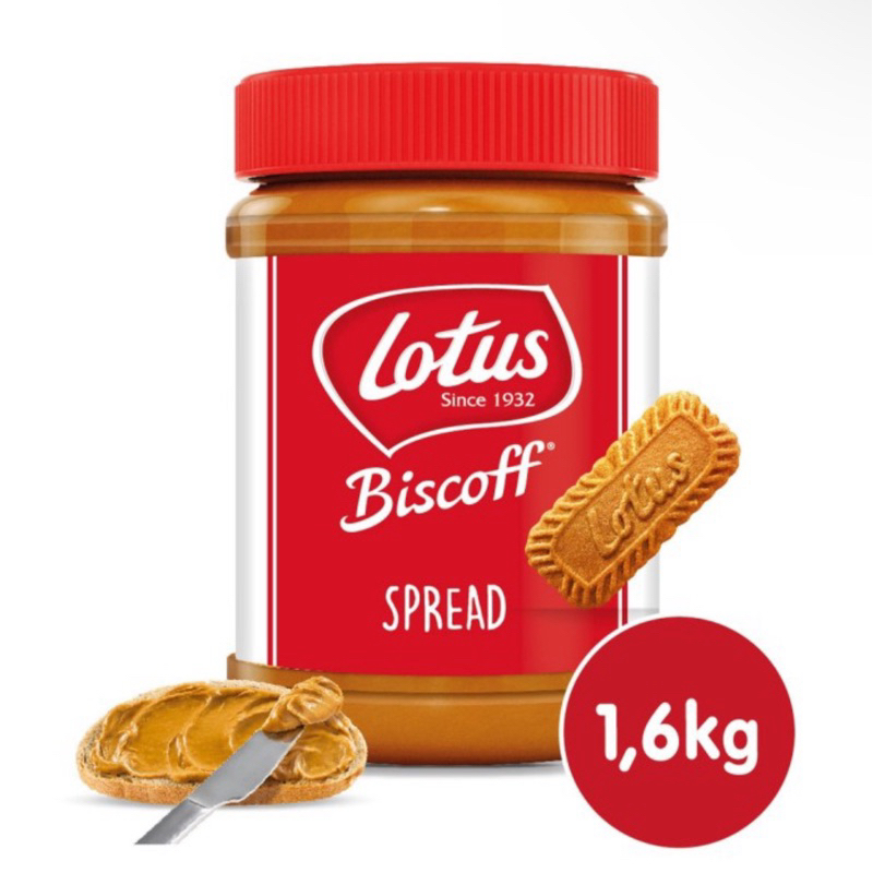 Lotus Biscoff Spread Smooth 1.6Kg Lotus Jam | Shopee Philippines