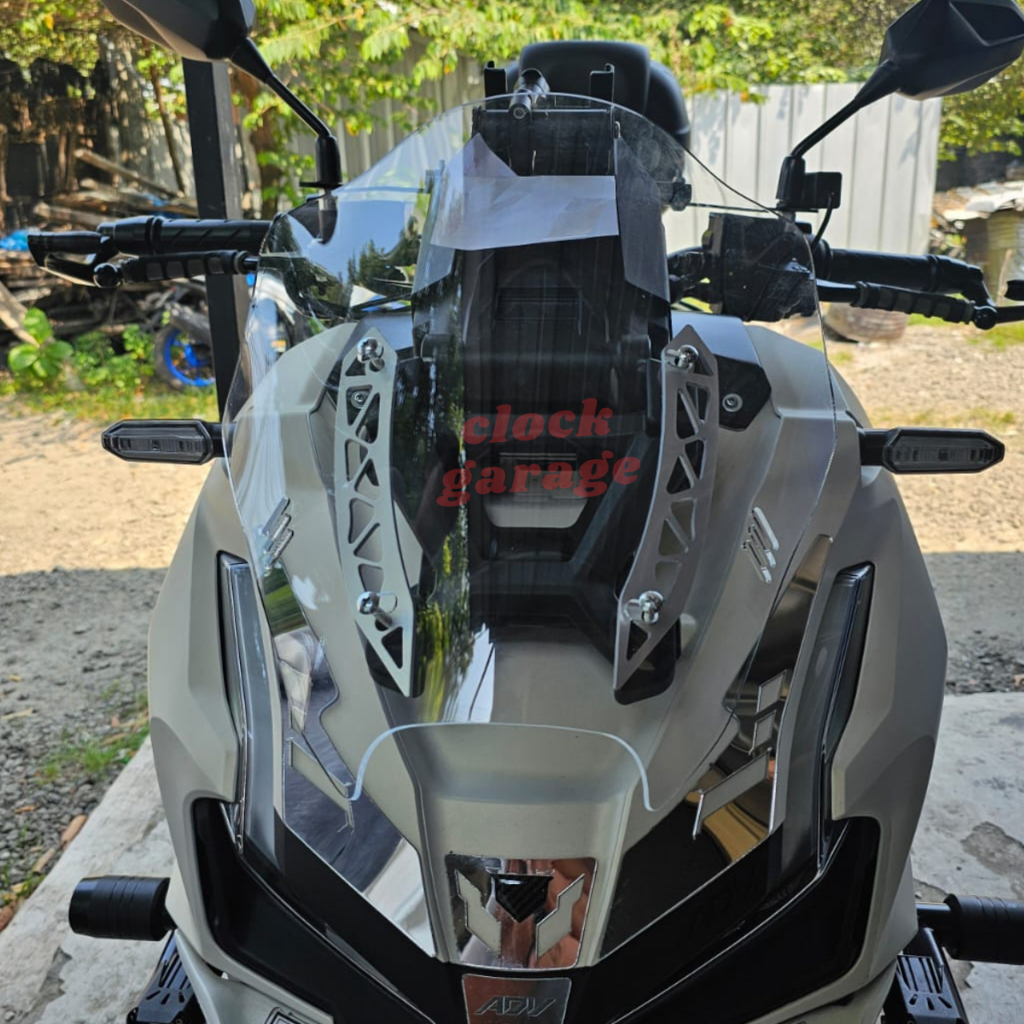 GARNISH WINDSHIELD ADV 150 160 GARNISH VISOR HONDA ADV GARNIS ACRYLIC ...