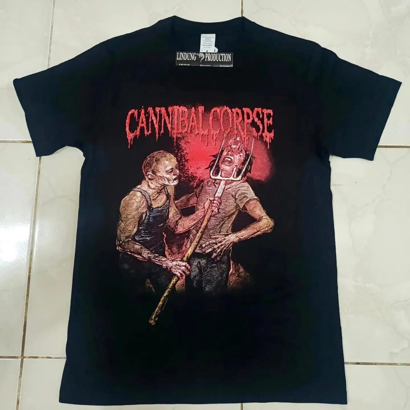 Cannibal CORPSE pitch fork impalement - TSHIRT TS ORIGINAL | Shopee Philippines