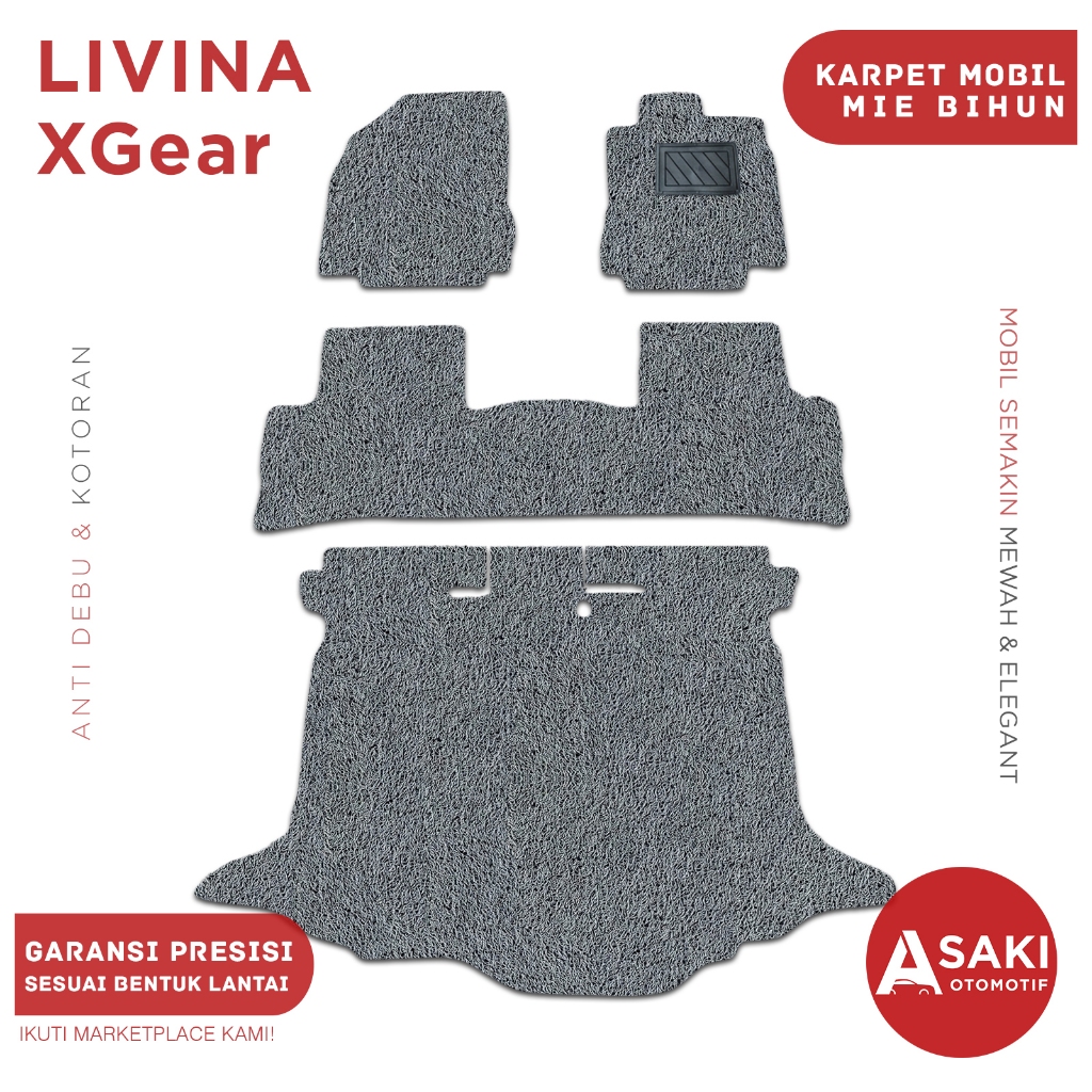 Innova Reborn Car Carpet Full set - Include Antislip Footplate - 1 ...