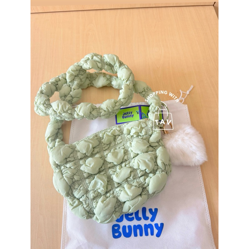 Jelly Bunny Cole Mini Crossbody Bag Green [Original] Malaysia | Shopee ...