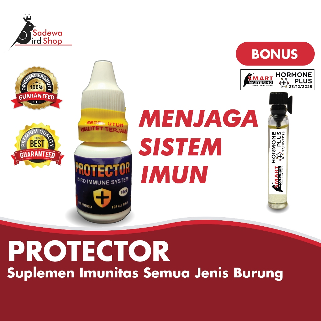 Protector, BIRD IMMUNITY SUPPLEMENT FUNGTION INCREASES BIRD'S BODY ...