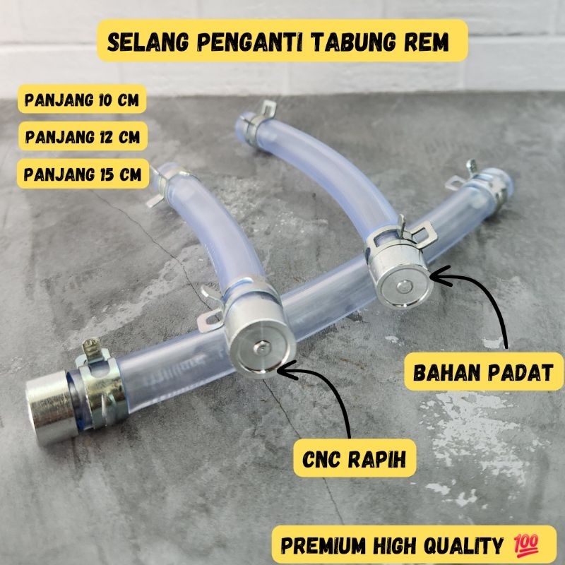 PREMIUM HRC model brake fluid tank hose replacement for BRAKE fluid ...