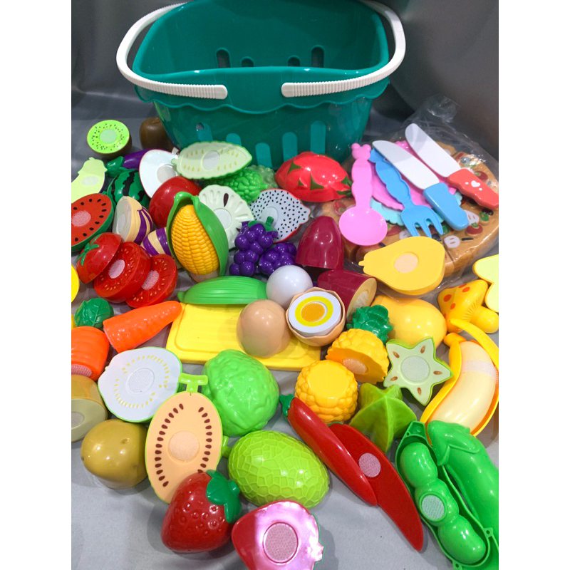 Peeled Cut Fruit and Vegetable Toy (New with Box) | Shopee Philippines