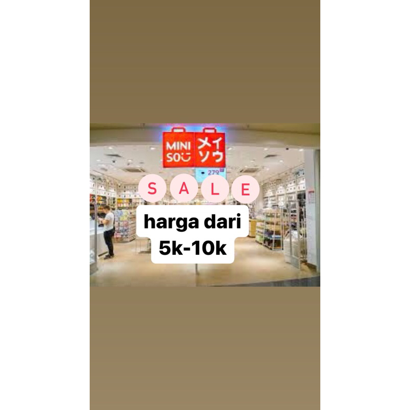 Miniso (Slide Photo) | Shopee Philippines